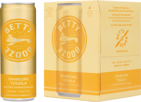 Sparkling Tequila with Oak Smoked Lemonade